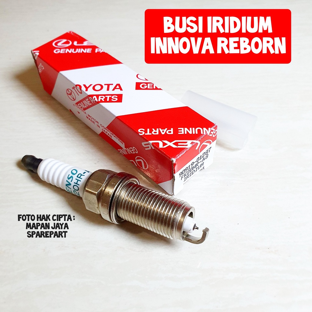 Jual BUSI IRIDIUM INNOVA REBORN / FORTUNER VRZ (FK20HR-A8) 90919-01287 ...