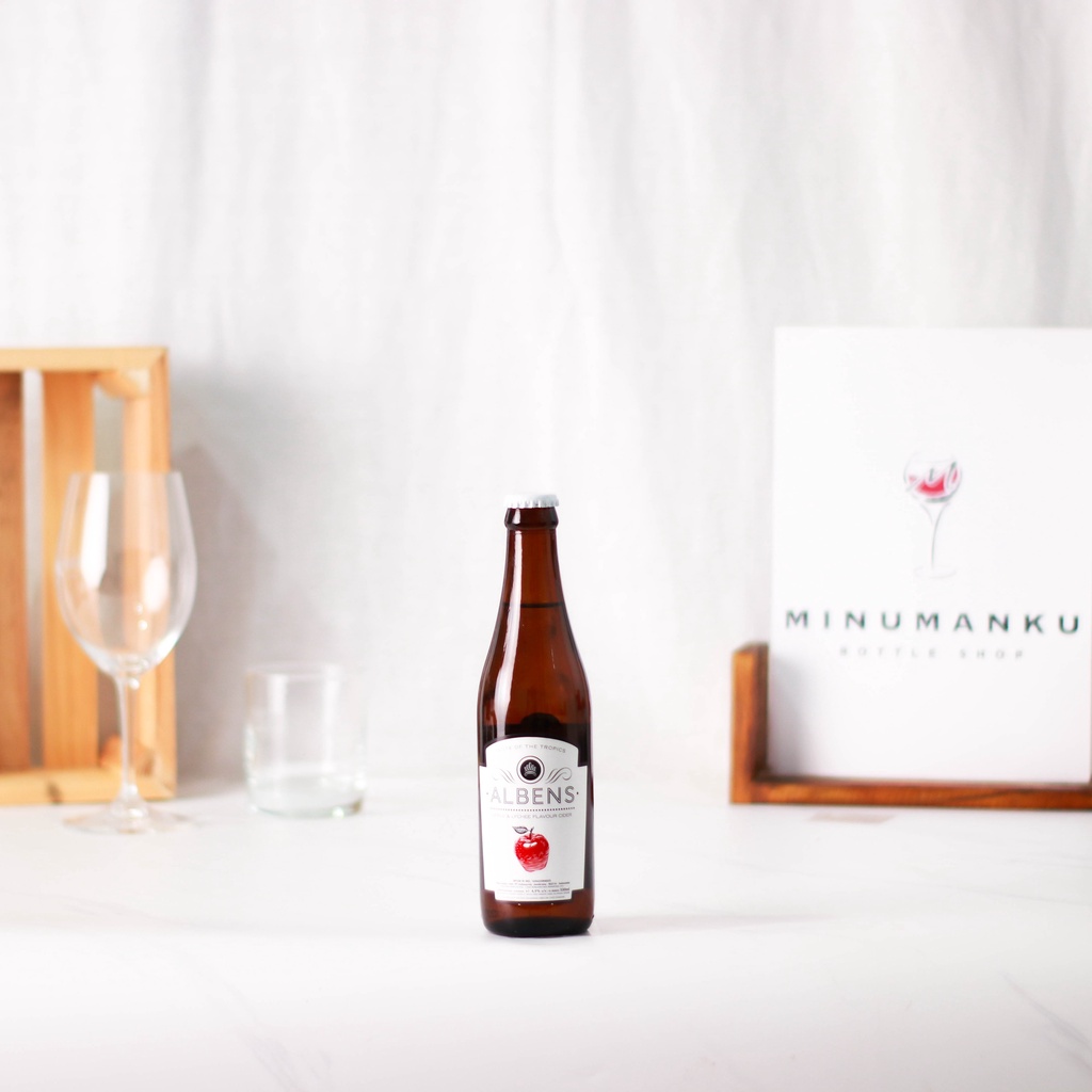 Jual Minumanku - Albens Apple & lychee Flavour Cider | Shopee Indonesia