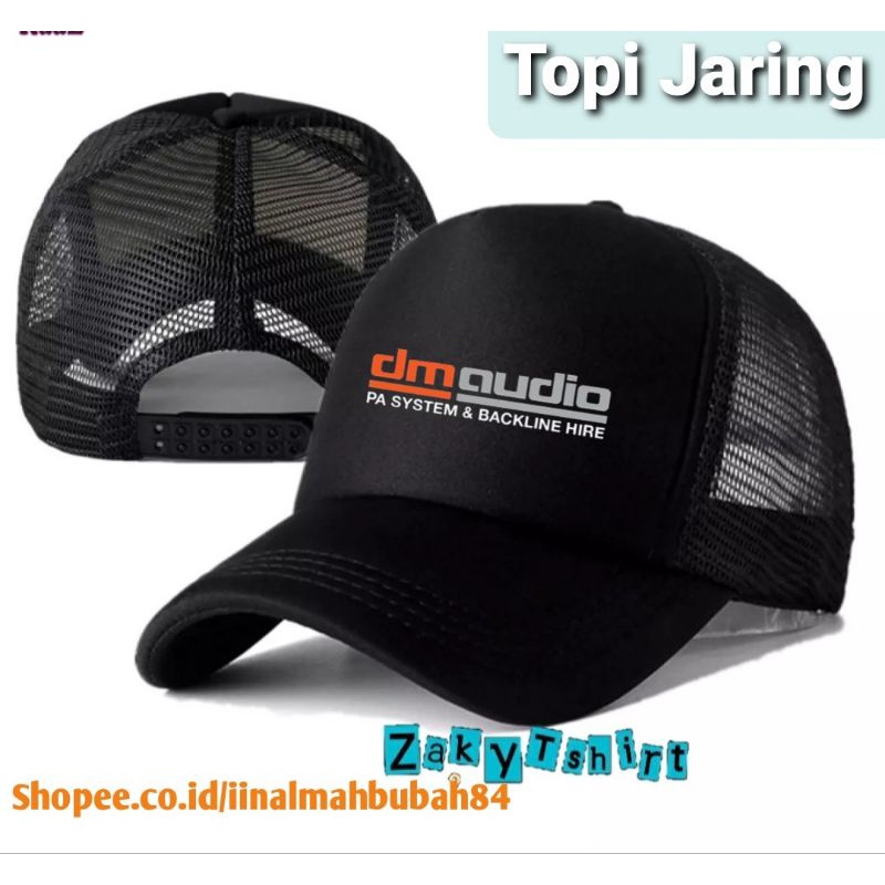 Jual Tipi Pria / Topi Jarung / Hat Truker / Hat DM Audio | Shopee Indonesia