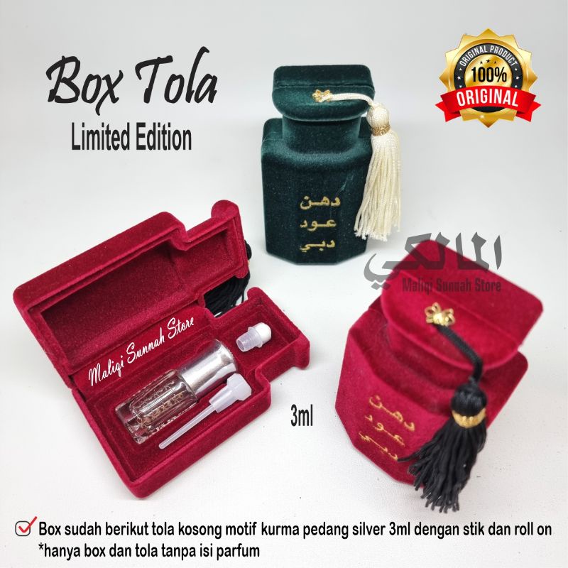 Jual Box Tola 3ml Ekslusif (Baca Deskripsi) | Shopee Indonesia