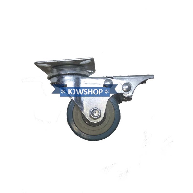 Jual RODA NYLON 50MM 2" HIDUP DENGAN REM 2 inch 50 mm Roda Caster 5 cm ...