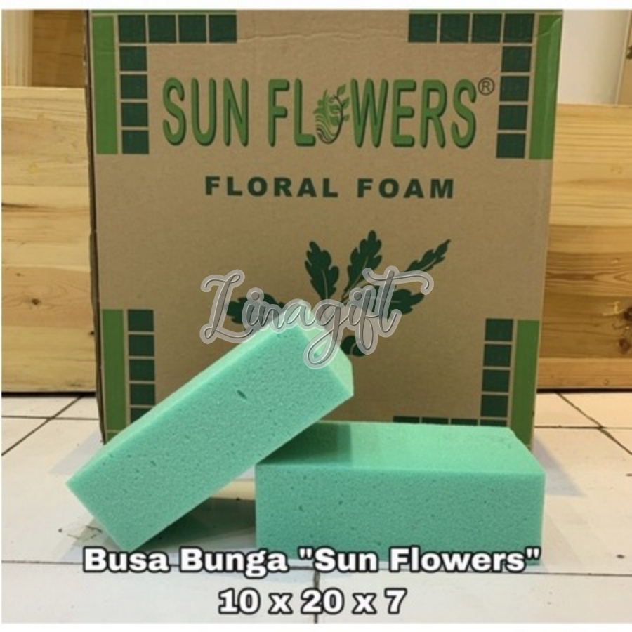 Jual FLORAL FOAM - BUSA GABUS BUNGA / RANGKAIAN BUKET BUNGA / KERING ...