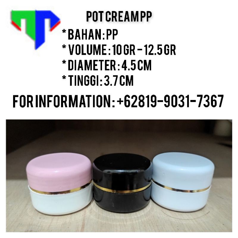 Jual POT CREAM PP 10 GR ( ISI 10 ) | Shopee Indonesia