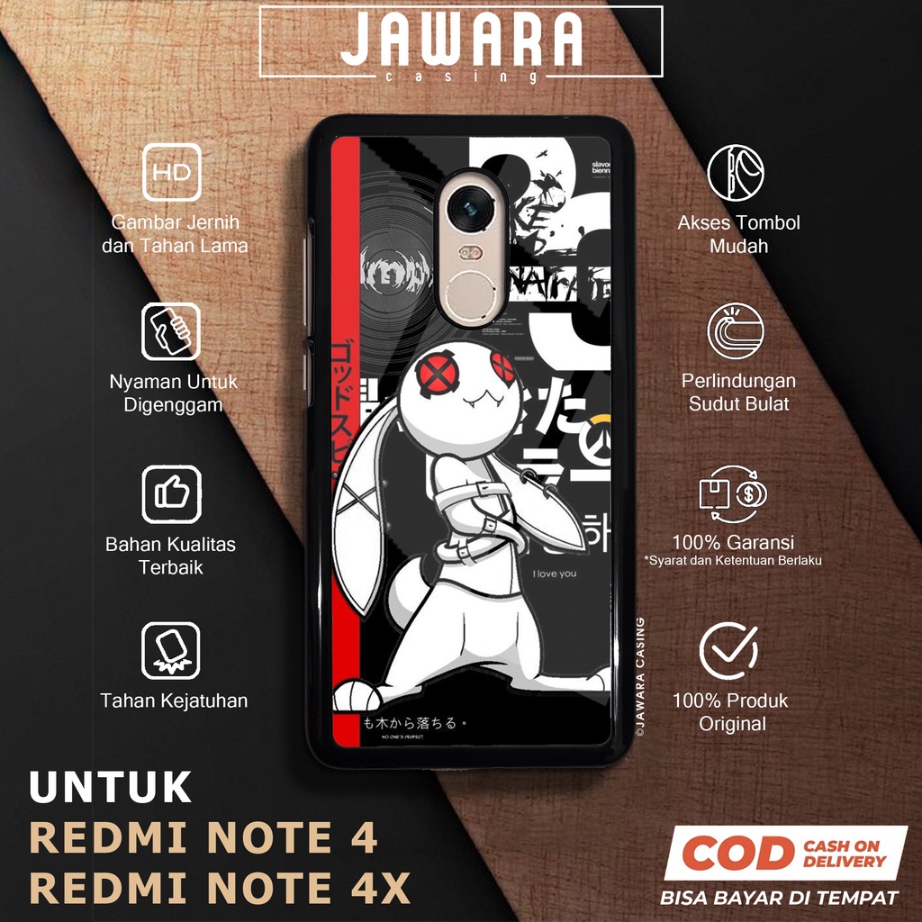Jual Case Redmi Note 4 Note 4X Casing Redmi Note 4 Note 4X Jawara Casing [JPNR] Case Glossy Case ...