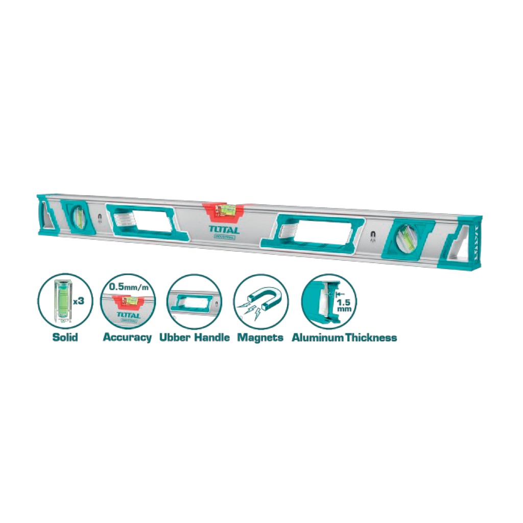 Jual TOTAL ALAT UKUR SUDUT MIRING / MAGNETIC WATERPASS TMT212086M ...