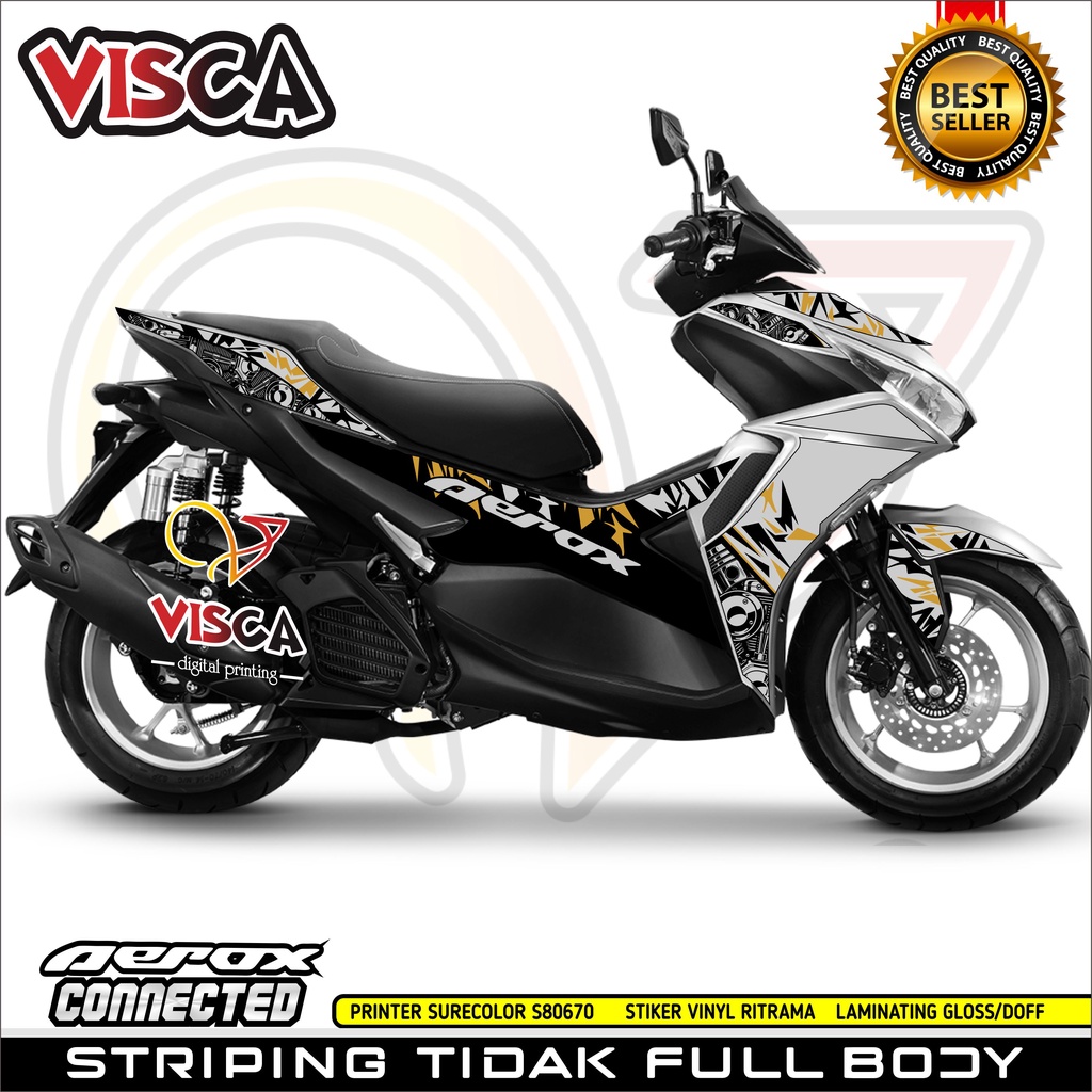 Jual Stiker Aerox 155 keren Stiker Motor Aerox Striping Aerox Striping Aerox 155 New Stiker ...