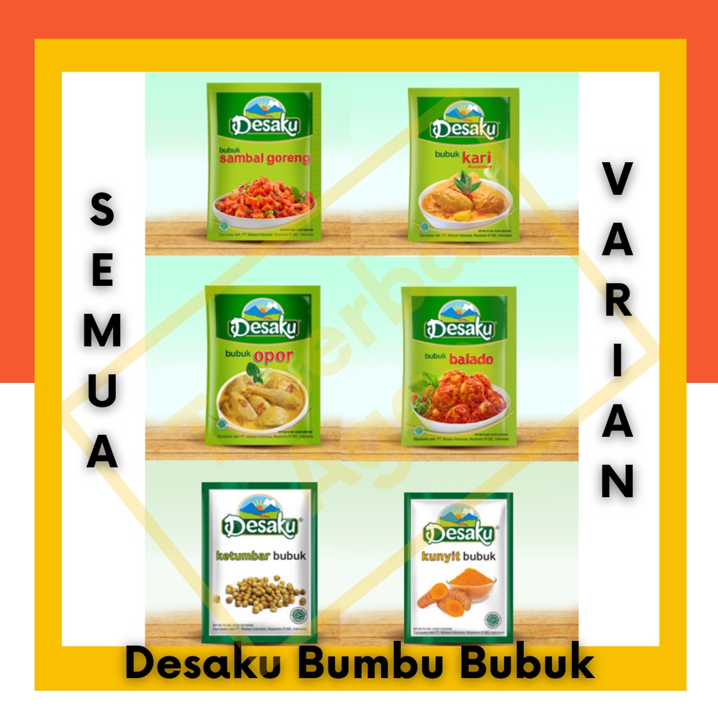 Jual Bumbu Desaku Ladaku Instant Bubuk Varian ( Merica , Ketumbar ...