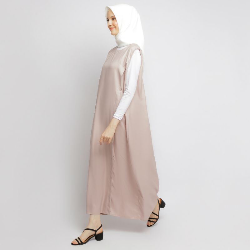 Jual Emikoawa - Dress inner tanpa lengan busui friendly fit to jumbo ...