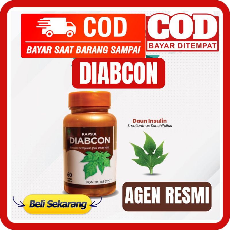 Jual DIABCON - KAPSUL DIABCON ORIGINAL 100% Mengatasi Gejala Diabetes ...