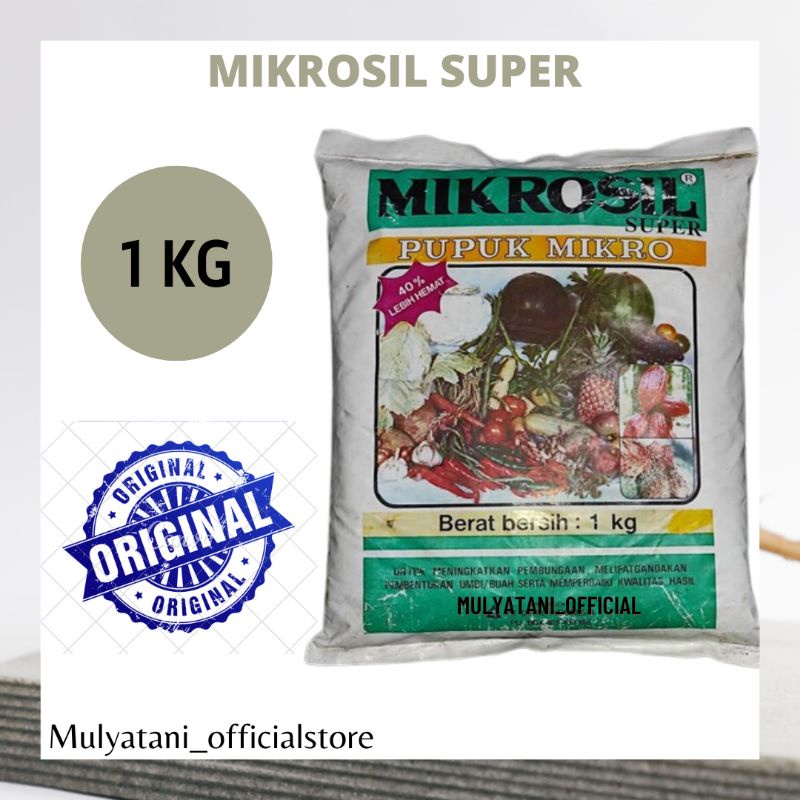 Jual Pupuk Mikro Lengkap Mikrosil 1 KG Original | Shopee Indonesia