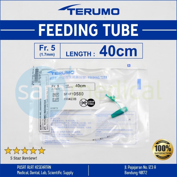 Jual Terumo Safeed Feeding Tube 5 FR 40cm - Selang Makan | Shopee Indonesia