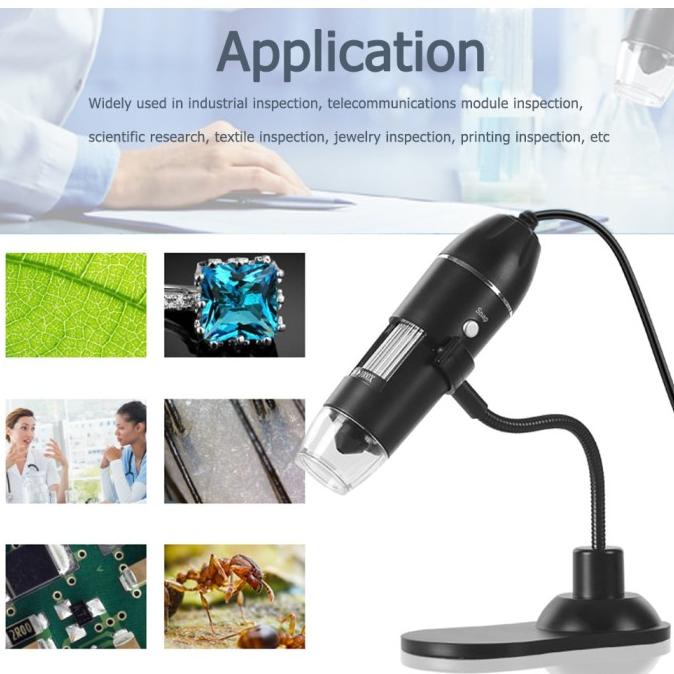 Jual Mikroskop Digital Elektronik Led 50X-1000X / Usb Microscope ...