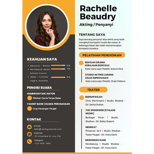 Jual Jasa Pembuatan CV / Curriculum Vitae | Desain CV | Lamaran Kerja - DESAIN TERPOPULER 2022 ...