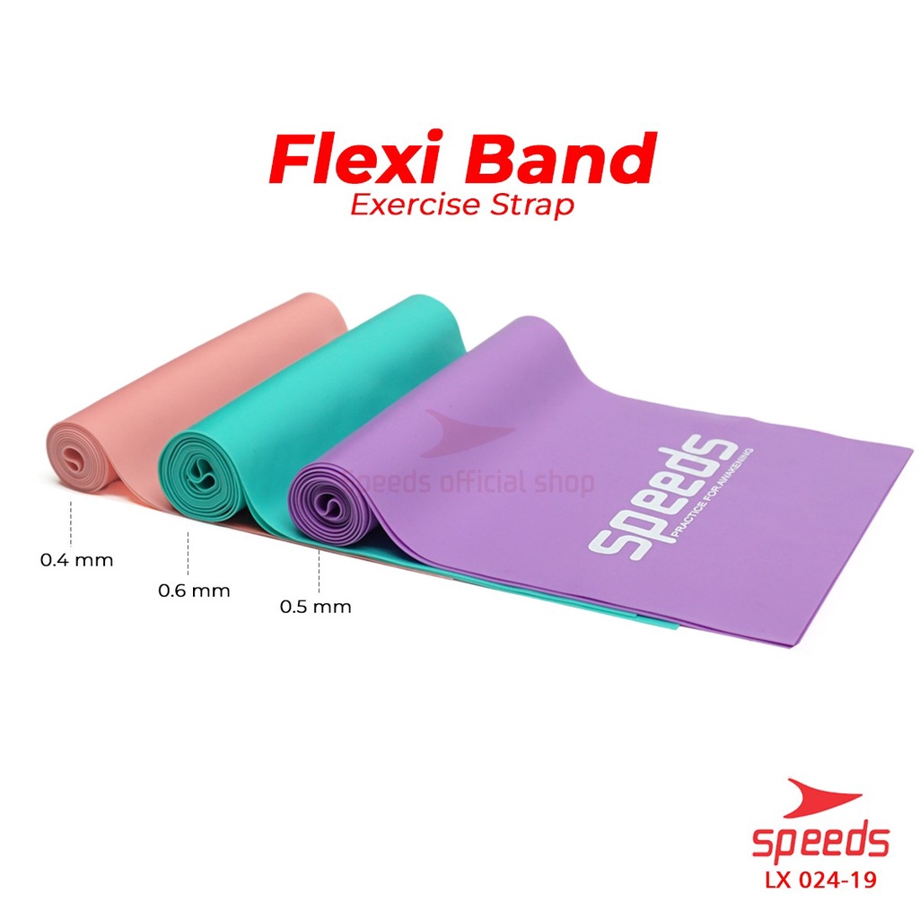 Jual SPEEDS Premium Resistance Band Kain Resistance Sheet Flexi Band ...
