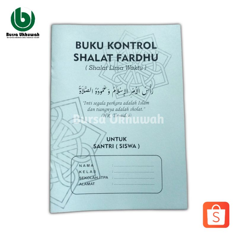 Jual BUKU KONTROL SHALAT | Shopee Indonesia