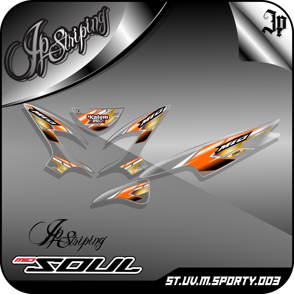 Jual STRIPING MIO SPORTY VARISI TRANSPARAN HOLOGRAM JP03 | Shopee Indonesia