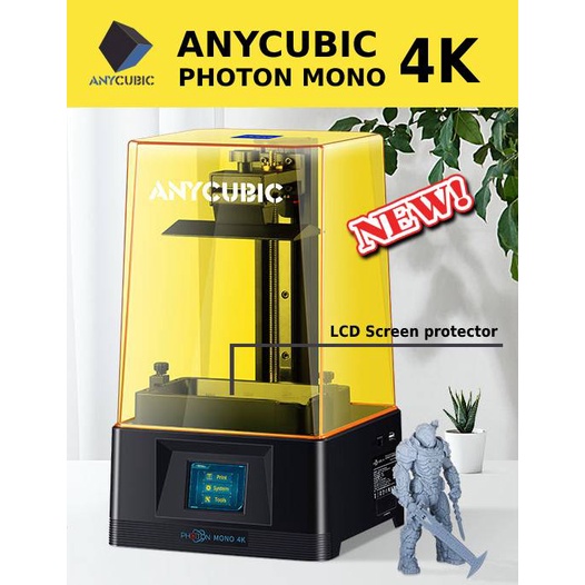 Jual Anycubic Photon Mono 4K, Printer 3D UV Resin LCD 6.23 inch Dengan ...