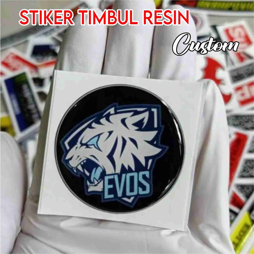 Jual Custom Stiker Timbul Sticker Emblem Resin 3D Lentur | Shopee Indonesia