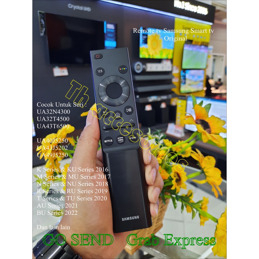 Jual Remote tv samsung smart tv AU7000 & TU7000 Series Original | Shopee Indonesia