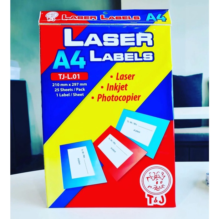 Jual Tom & Jerry Kertas Stiker A4 - Sticker Label A4 Inkjet / HVS ...