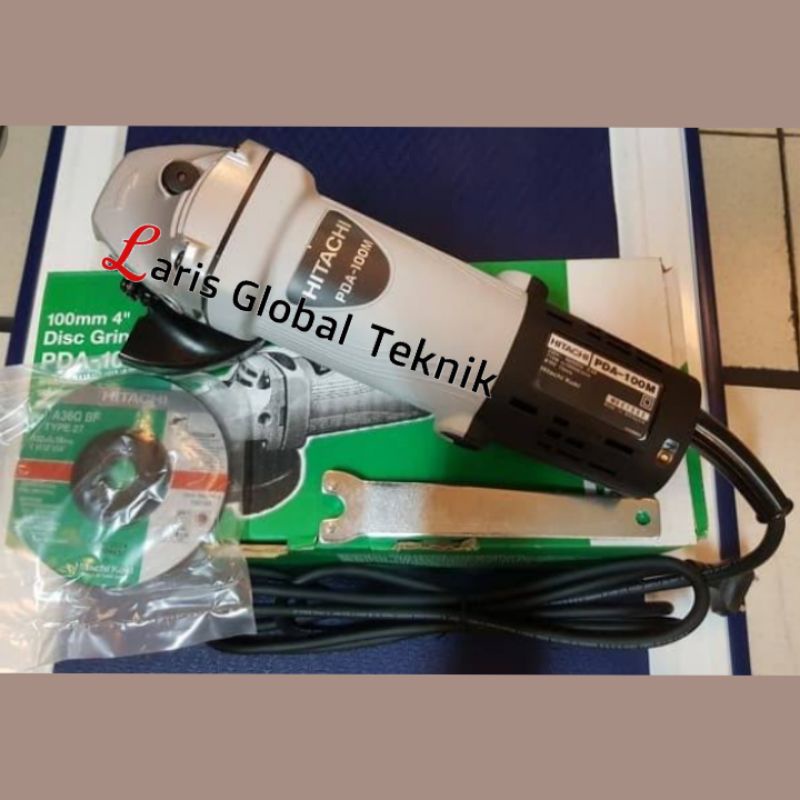 Jual Mesin Gerinda Tangan 4" PDA100M HITACHI PDA 100 M Angle Grinder ...