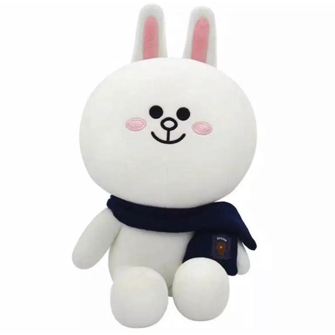 Jual BONEKA LINE CONY BROWN MODEL DUDUK IMPORT HALUS LEMBUT PITA POLOS ...