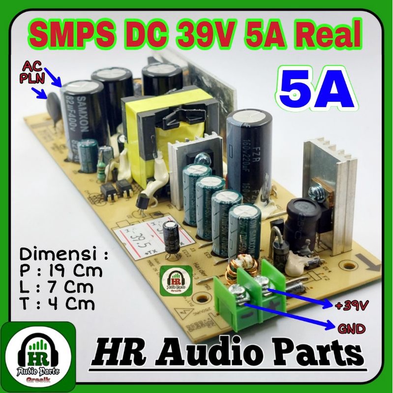 Jual Smps DC 40V 5A Real 5 Amper DC 39V Switching Power Supply | Shopee Indonesia