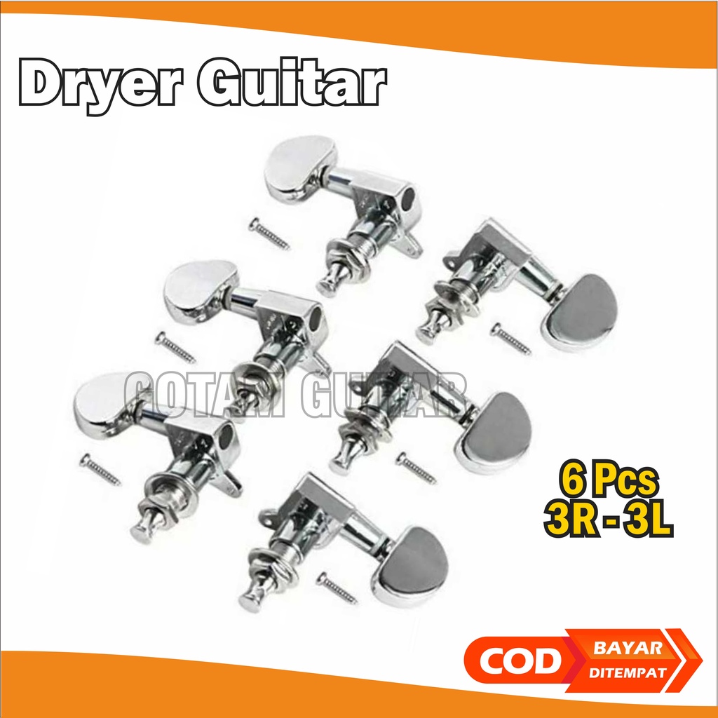 Jual Dryer Gitar Akustik Dryer Grover Gitar Tuning Peg Machine Gitar 6 ...