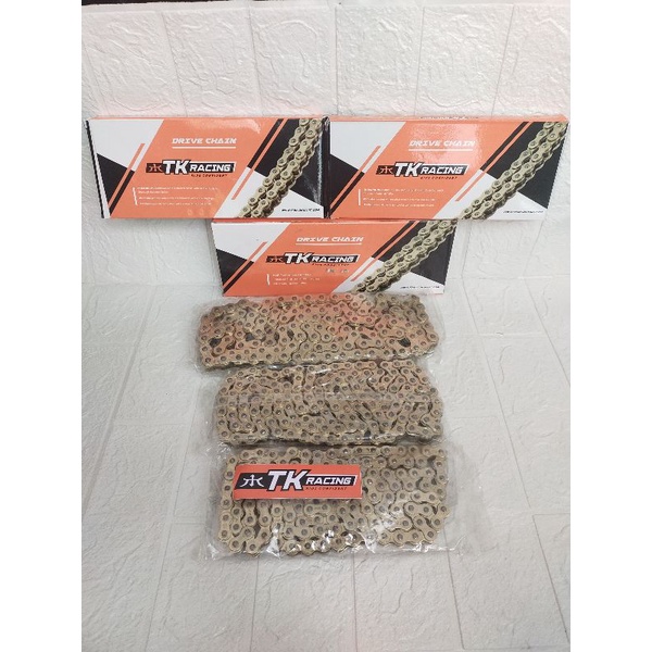 Jual rantai gold TK racing tersedia tiga tipe ukuran 520-120L 428h-140L dan 415-130L TK racing ...