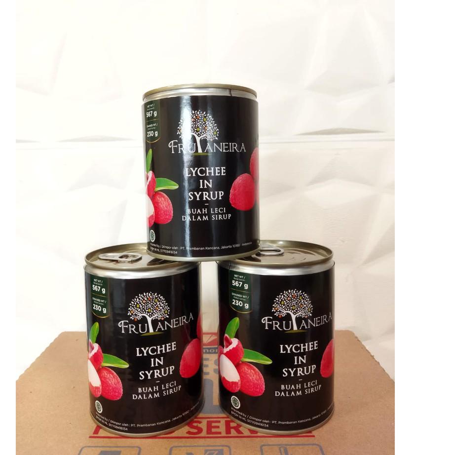 Jual Murmer--Frutaneira Lychee In Syrup / Buah Leci Kaleng / 567 gram ...