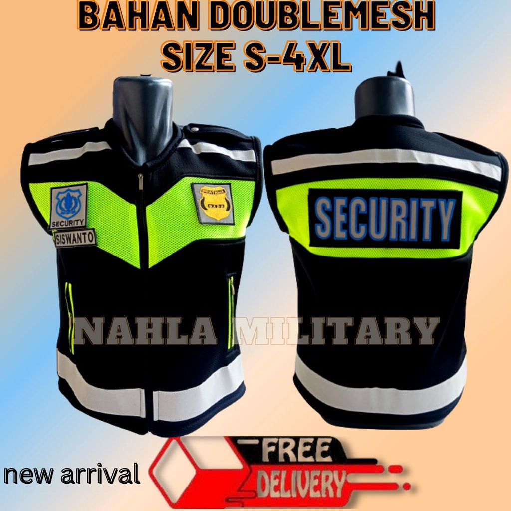 Jual Rompi Security Terbaru | Rompi Satpam Terbaru | Rompi Security ...