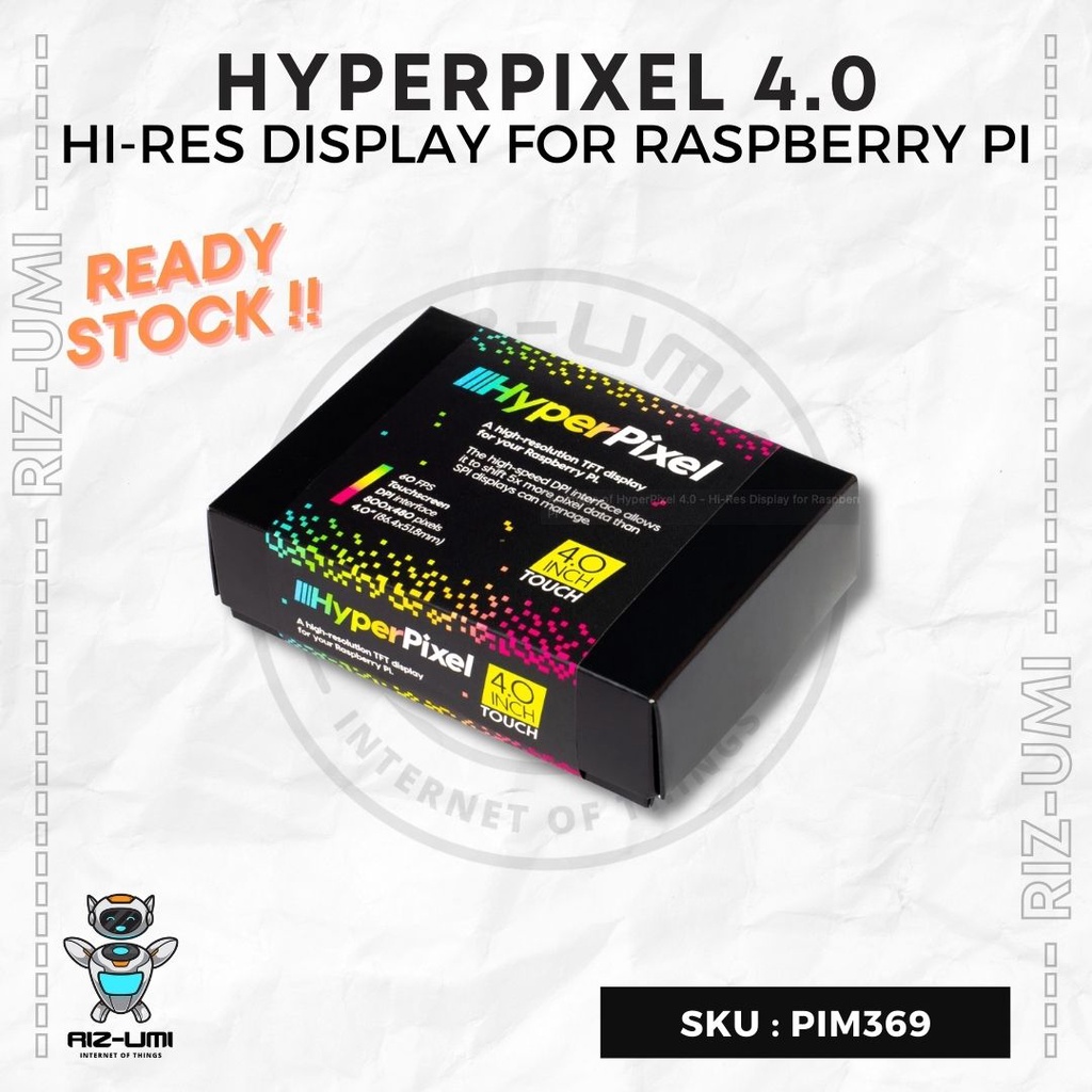 Jual HyperPixel 4.0 - Hi-Res Display for Raspberry Pi | Shopee Indonesia Jual HyperPixel 4.0 - Hi-Res Display for Raspberry Pi | Shopee Indonesia