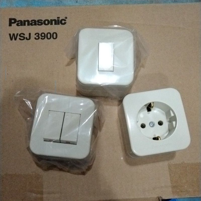 Jual Panasonic Alphacube Series Saklar Engkel Seri Stopkontak OB/saklar ...
