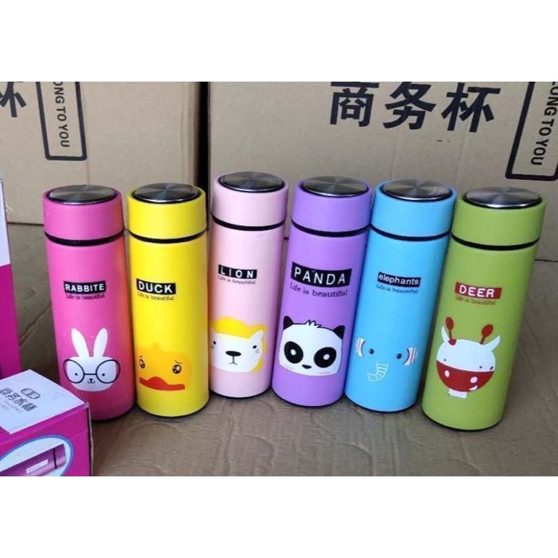 Jual Botol Minum Kaca Six Oup 450ml / Beling cover plastik 6oup logo ...