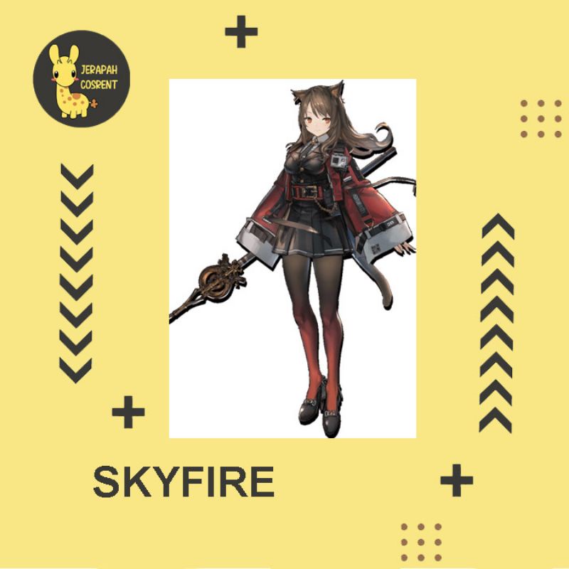Jual (RENTAL) Cosplay* Skyfire - Arknights | Shopee Indonesia