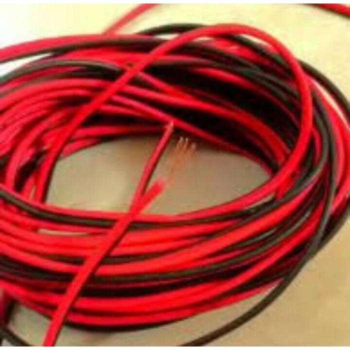 Jual Kabel Listrik Serabut Isi 2x10 CU Tembaga Panjang 1 Meter / Kabel ...