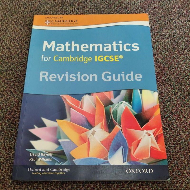 Jual Mathematics for Cambridge IGCSE Revision Guide | Shopee Indonesia