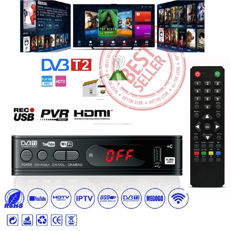 Jual Set Top Box - DVB - TV Tuner Digital - STB Digital - Set Top Box ...