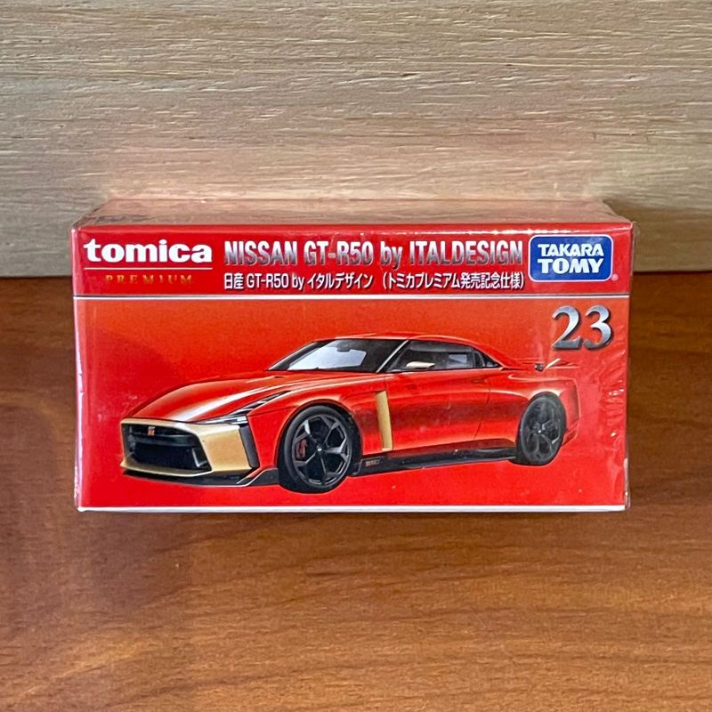 Jual TOMICA PREMIUM 23 NISSAN GT-R50 BY ITALDESIGN RED (1ST) | Shopee Indonesia