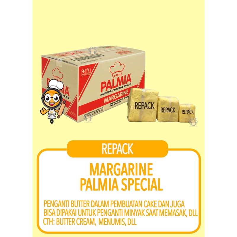 Jual MARGARINE PALMIA TABLE SPECIAL REPACK (250GR, 500GR, 1KG) | Shopee ...