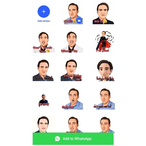 Jual Sticker animasi Selfie Whatsapp (Ada gratisan) | Shopee Indonesia
