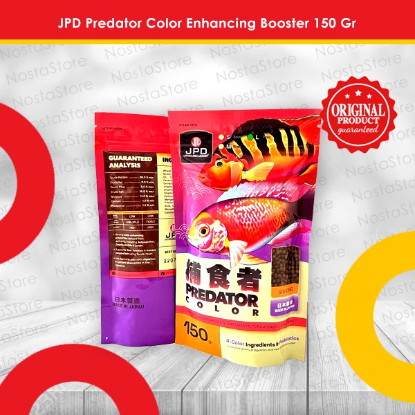 Jual JPD Predator Color Pakan Predator Color Enhancing Color Booster ...