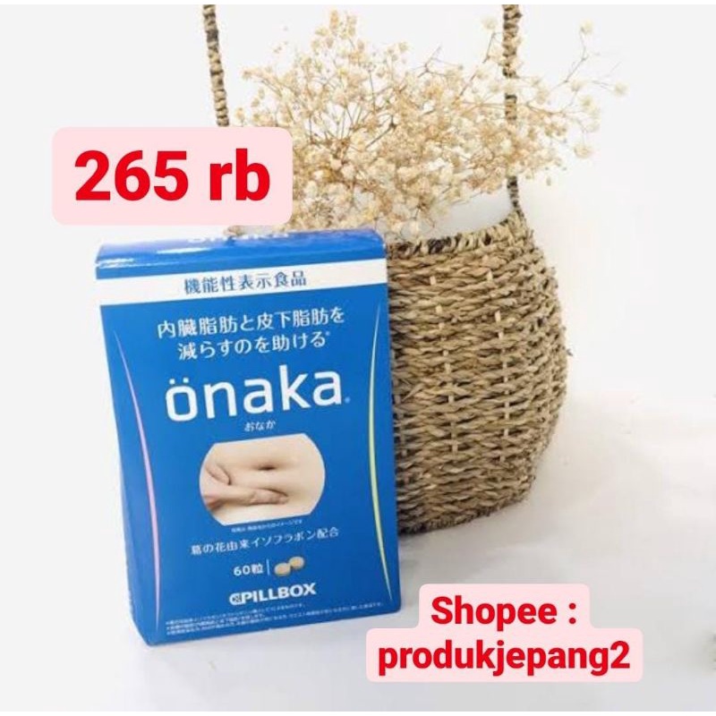 Jual Onaka Pill Box Obat Diet Onaka | Shopee Indonesia