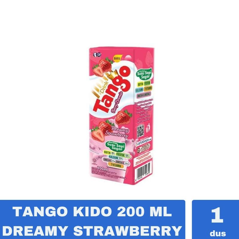 Jual Tango Kido 200 ml 1 Dus | Shopee Indonesia