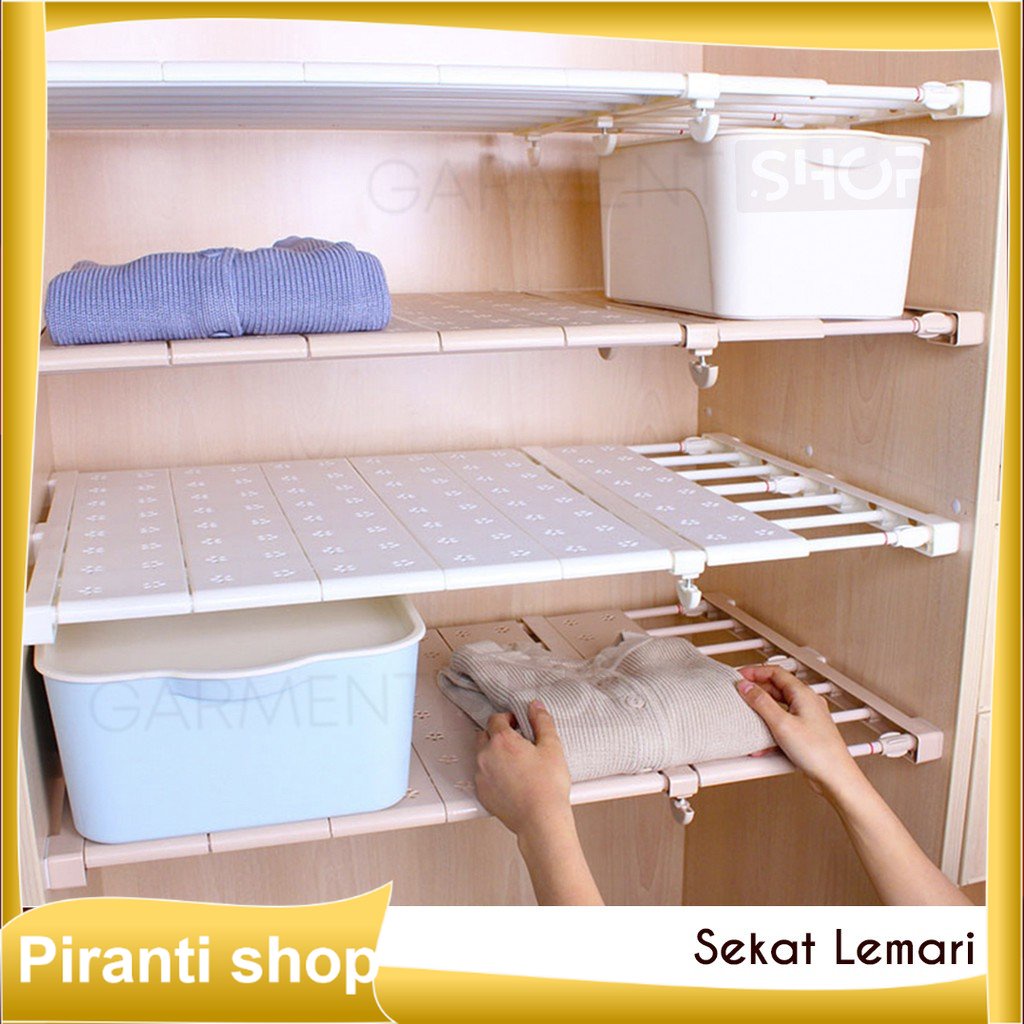 Jual sekat lemari plastik susun lemari pakaian portable almari portabel ...
