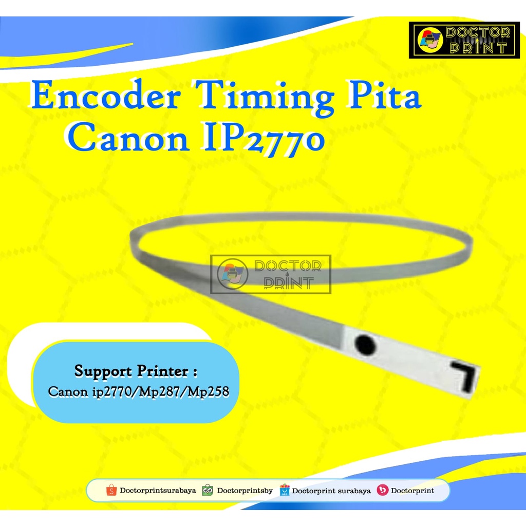 Jual Encoder Panjang Canon iP2770 Timing Line iP2770 Timing Strip ...