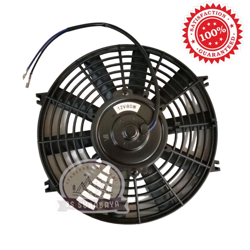 Jual Extra Fan Ac Universal 10 inch Daun 10 12 volt | Shopee Indonesia