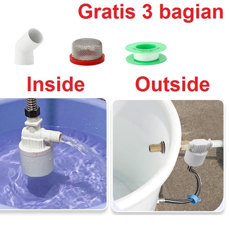 Jual Y2B6 Pelampung Air Otomatis Kran Air Valve Toren Otomatis Water ...