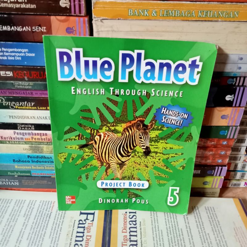 Jual BUKU BLUE PLANET ENGLISH THROUGH SCIENCE PROJECT BOOK 5 | Shopee ...
