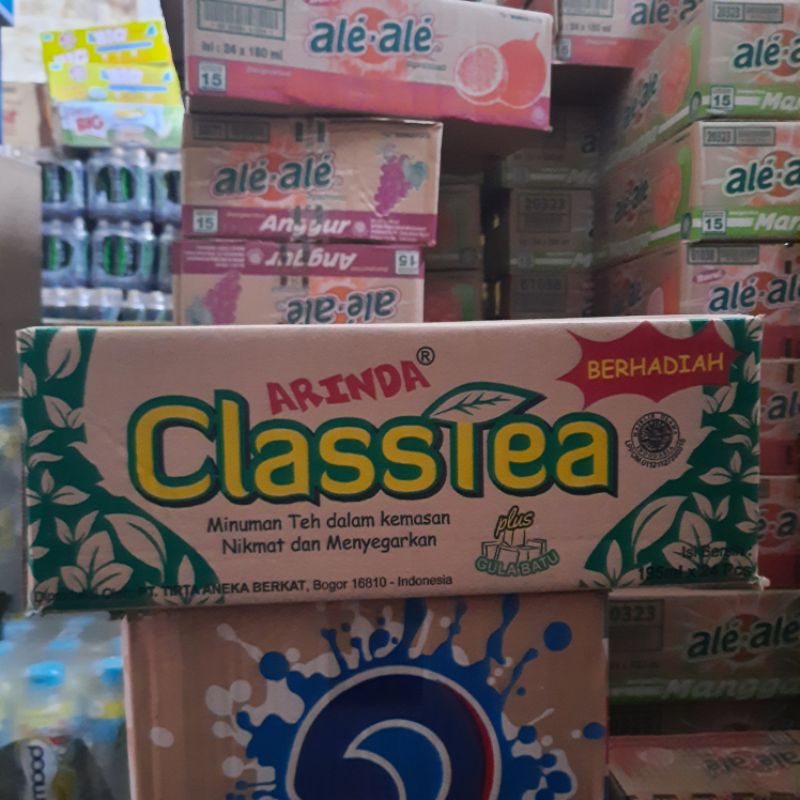 Jual CLASSTEA ARINDA 195ML 1 DUS ISI 24 CUP | Shopee Indonesia
